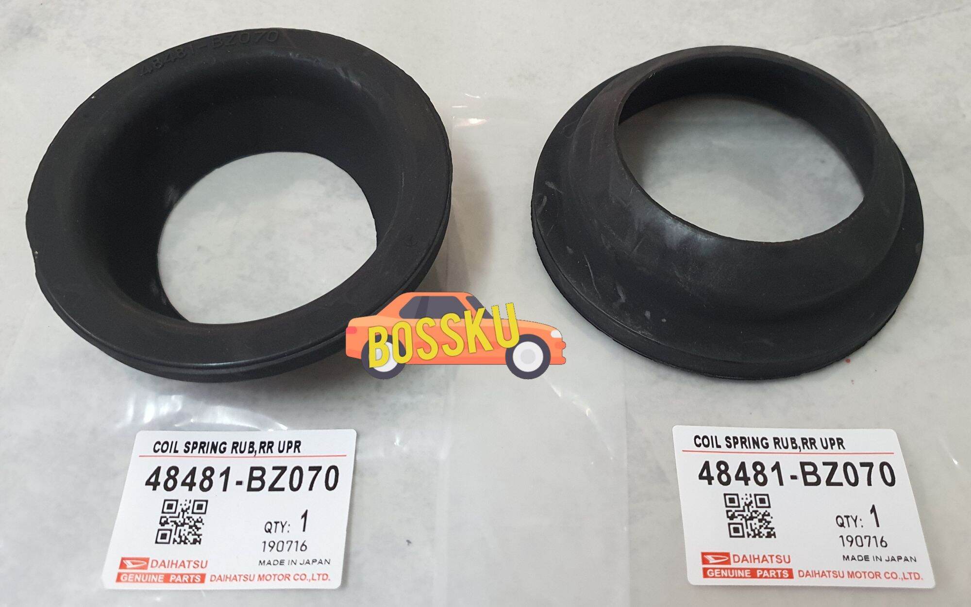 10 IN 1 SET-REAR ABSORBER MOUNTING BUSH/REAR ABSORBER COVER/ REAR COIL ...