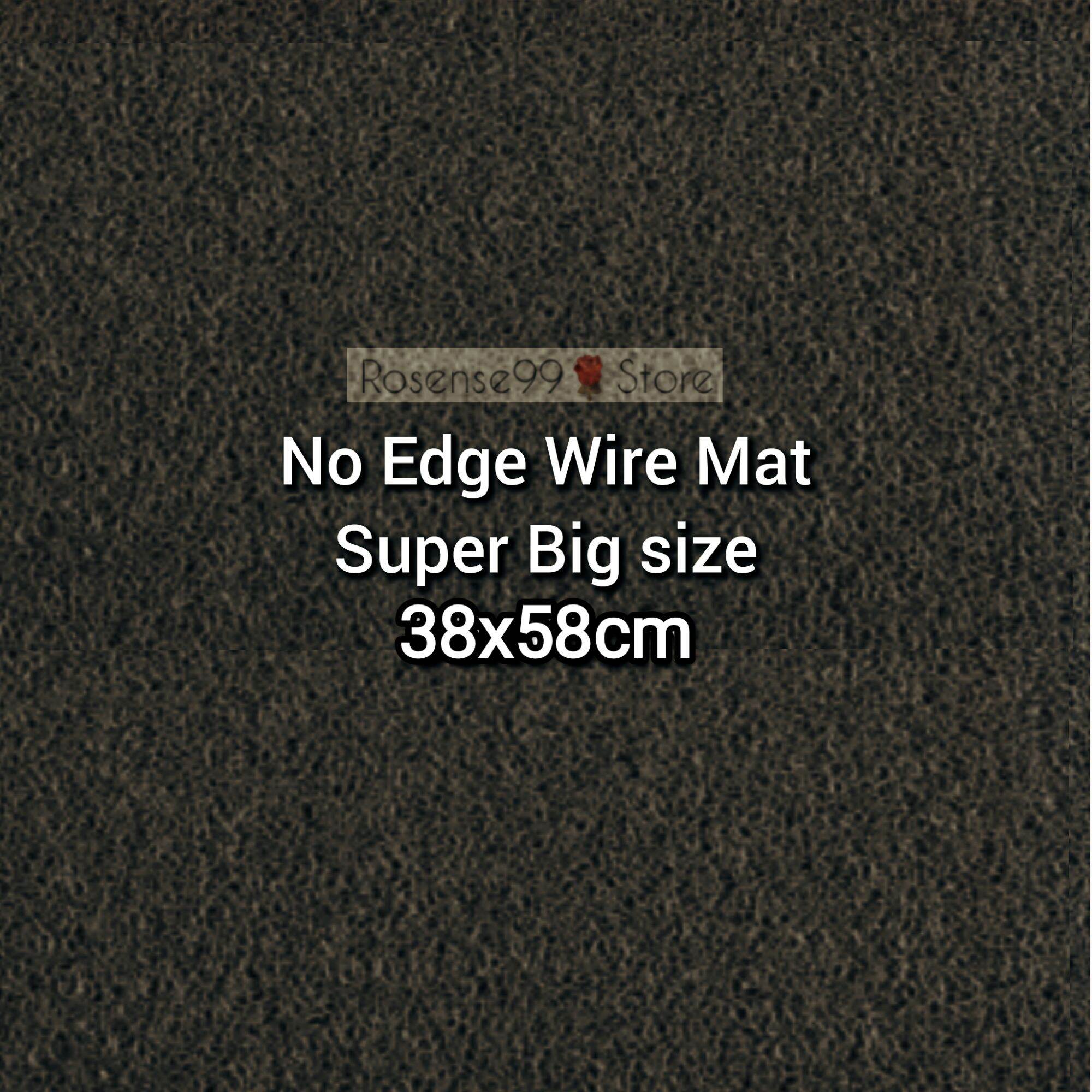38x58cm Super Big Ready Made Plastic Wire Door Mat Loop Red Black Brown ...
