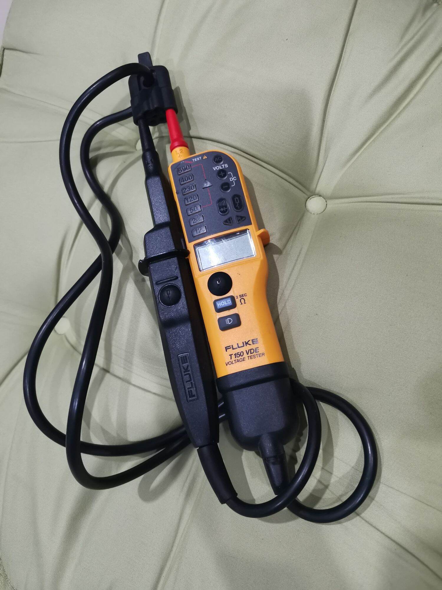 Fluke T150 vde continuity meter terpakai | Lazada