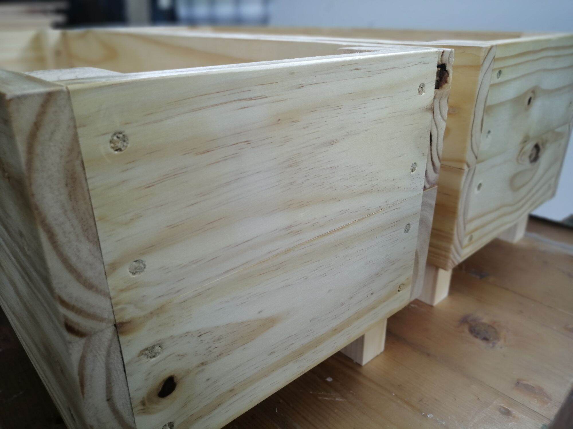 PINE WOOD PLANTER BOX/KOTAK TANAMAN. | Lazada