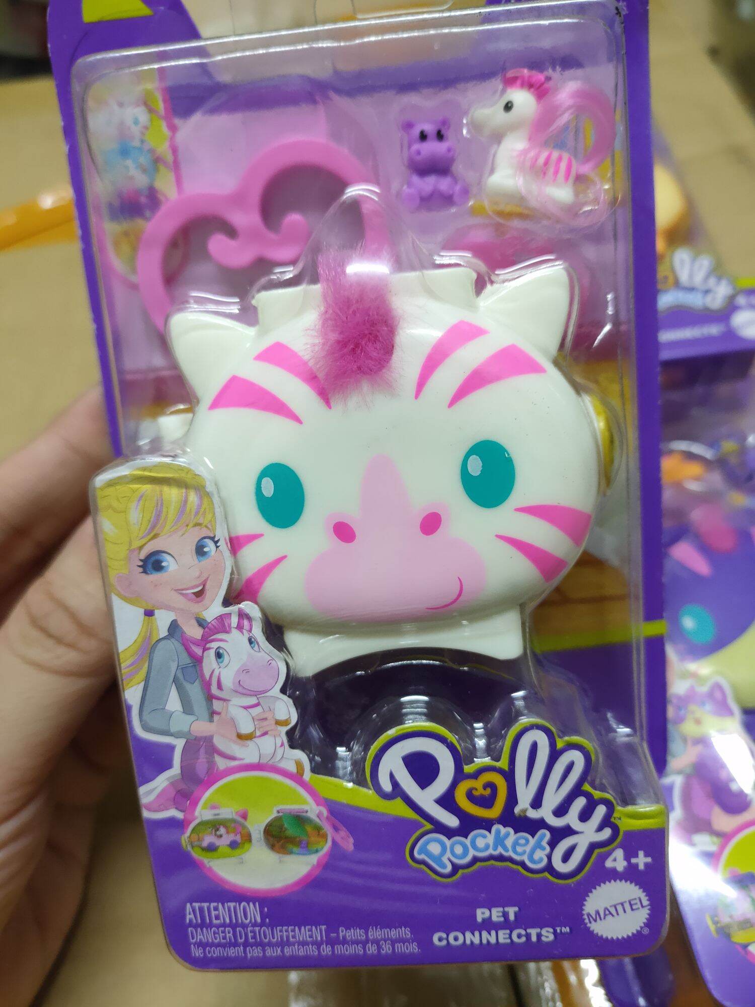 Polly Pocket Pet Connects Cat At A Kitty Hangout Deer Meadow Dog Zebra ...