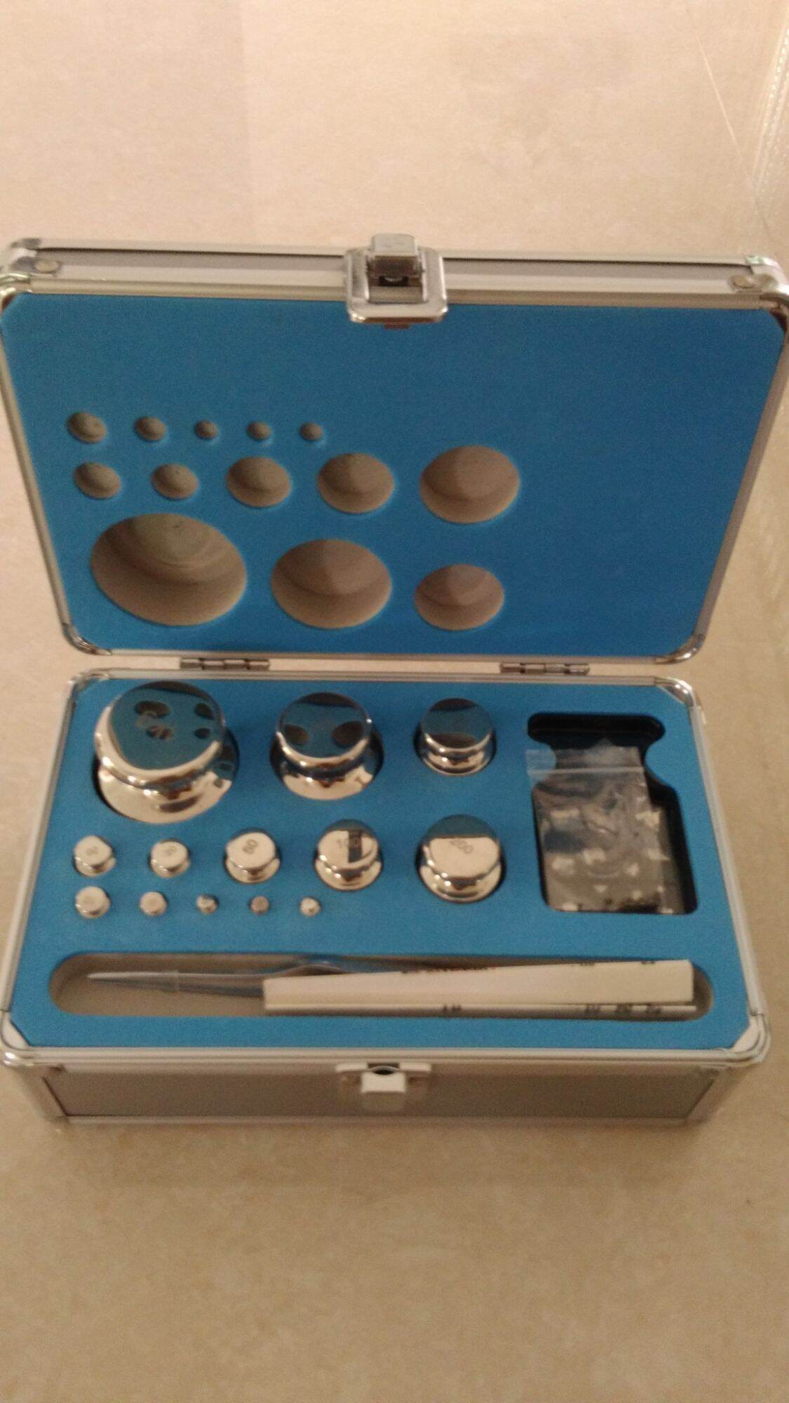 Grade F1, F2 Anak Timbang Standard Weight Test Calibration Weight Set ...