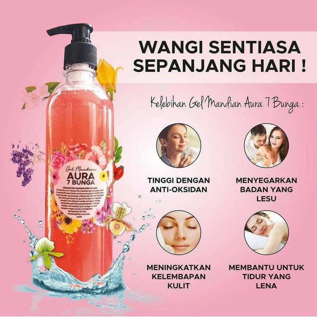 Shower Gel Bidara Aura Bunga | Lazada