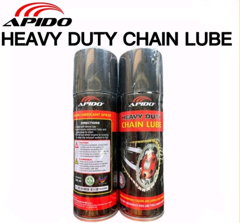 APIDO CHAIN LUBE MINYAK RANTAI APIDO MYK RANTAI CHAIN OIL LUBRICANT ...