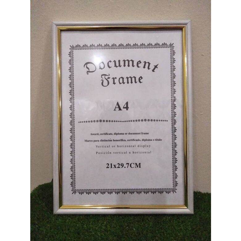 A4 Frame/A4 Certificate Frame /Photo Frame/Frame Picture | Lazada