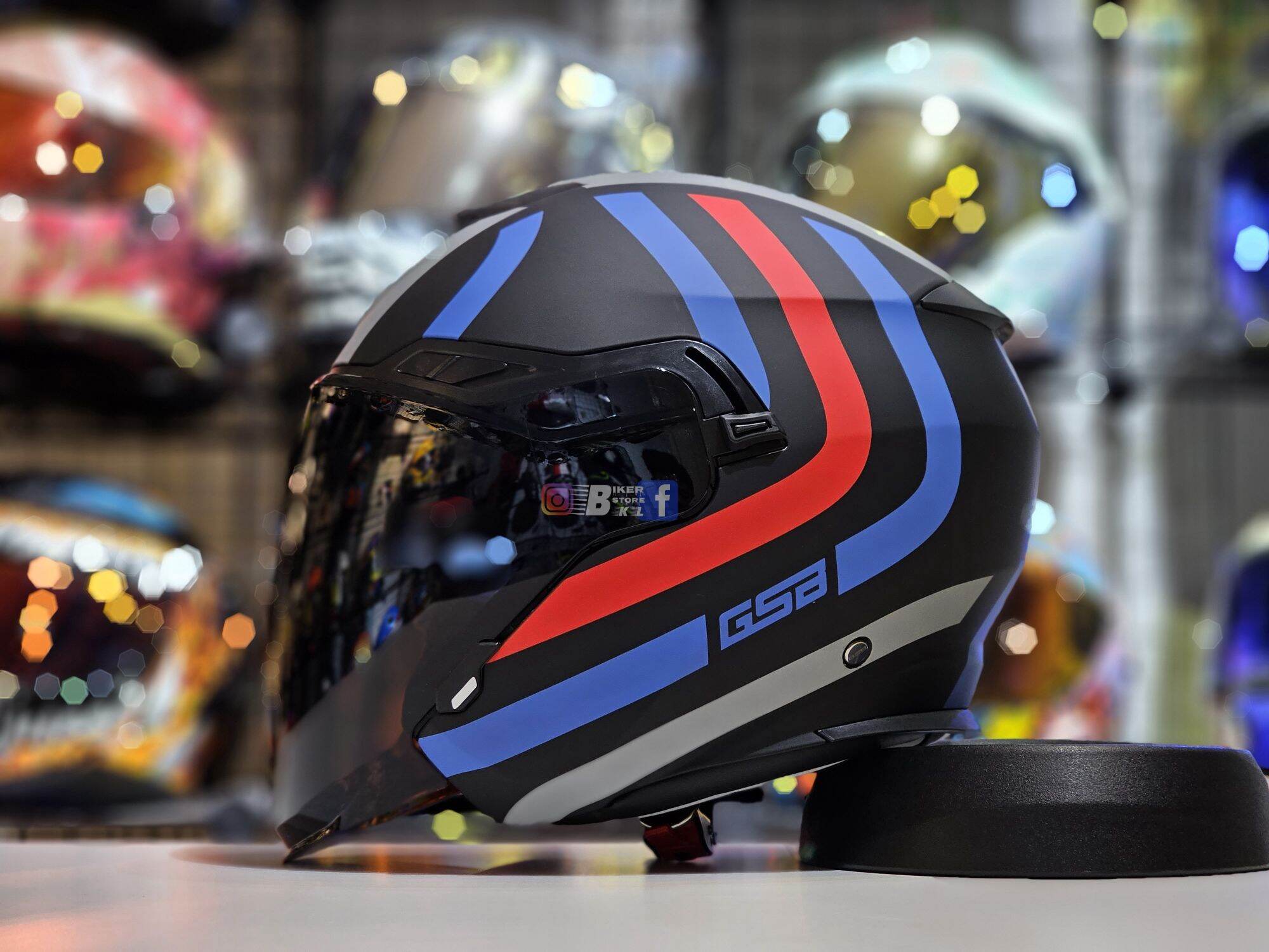 Original GSB G-263 Franzan Design Open Face Helmet | Lazada