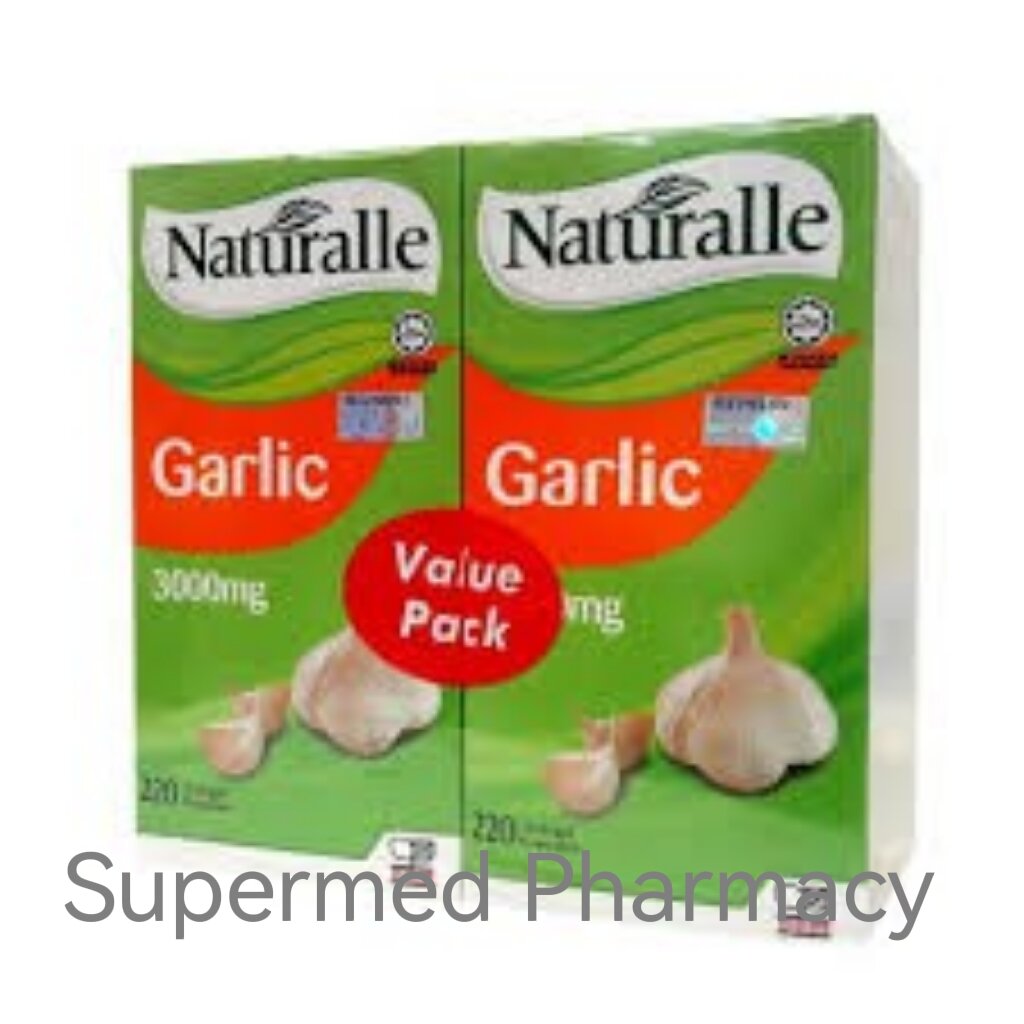 Naturalle Garlic 3000mg softgel (antiviral, antibacterial, gas) | Lazada