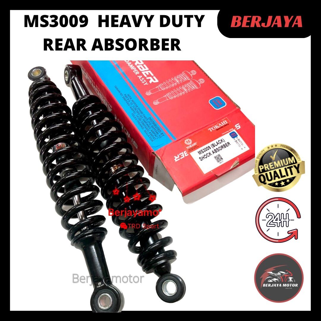 MS3009 MOTORCYCLES HEAVY DUTY REAR ABSORBER SET EX5 DREAM KRISS WAVE ...