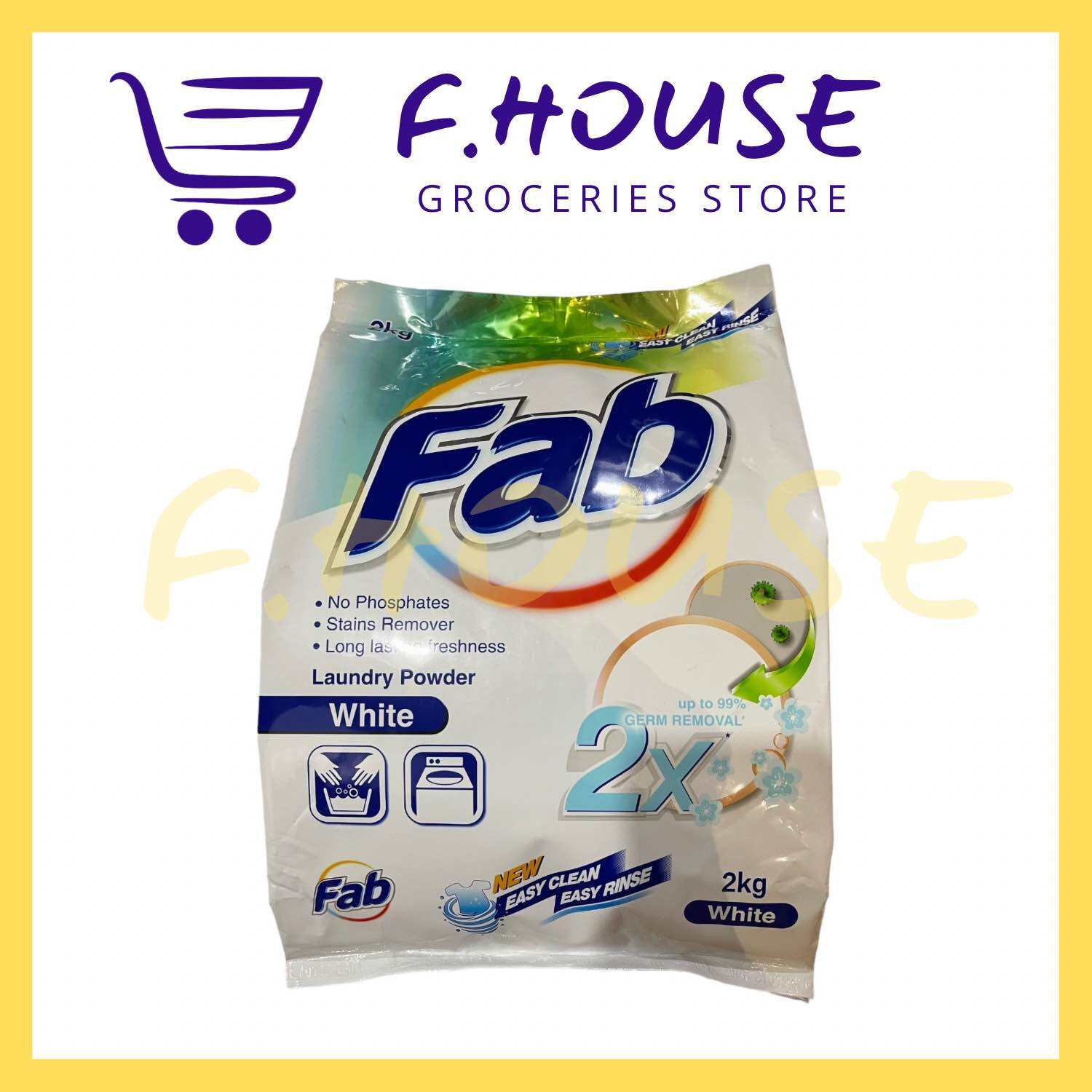 Fab Laundry Detergent Powder (1.9kg) | Lazada