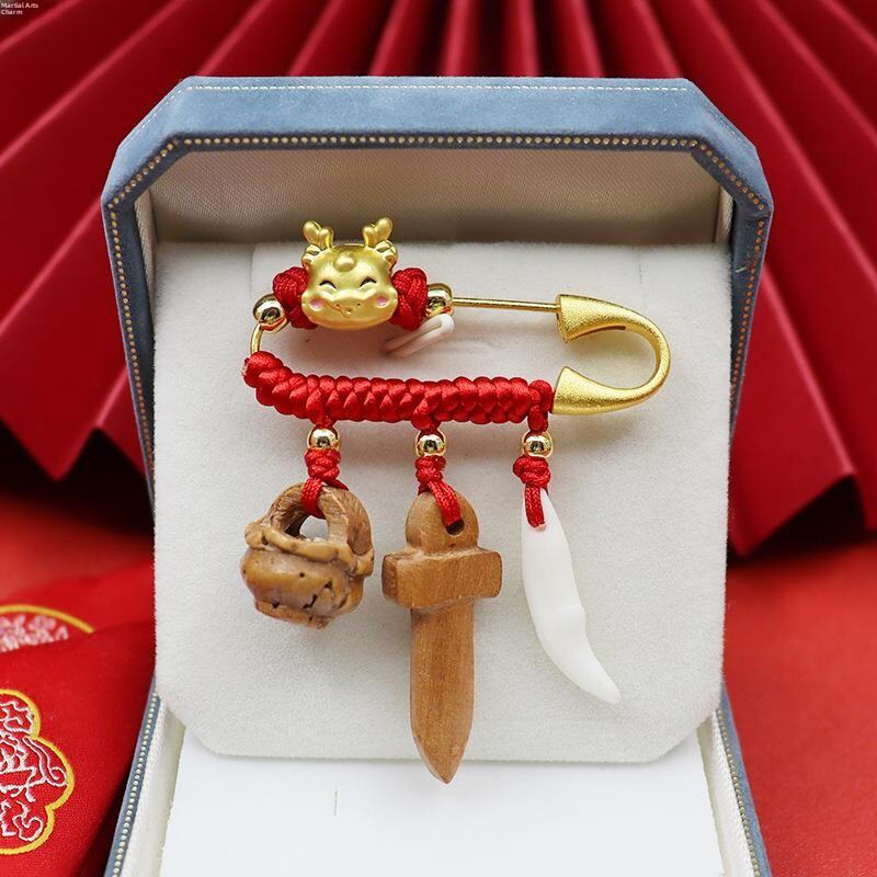Taoist Amulet Five Thunder Command Pendant Fresh out Ethnic Style ...