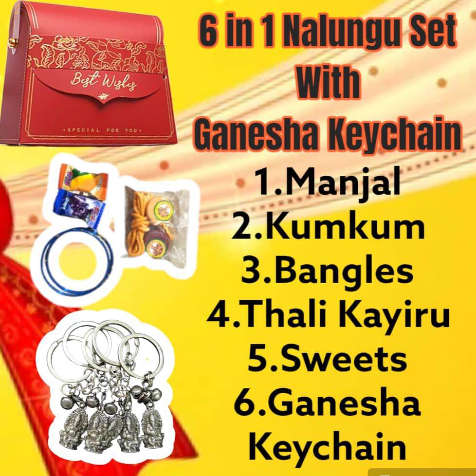 🪔 Orange Red Handbag | Unique Indian Doorgift | Nalunggu Set ...