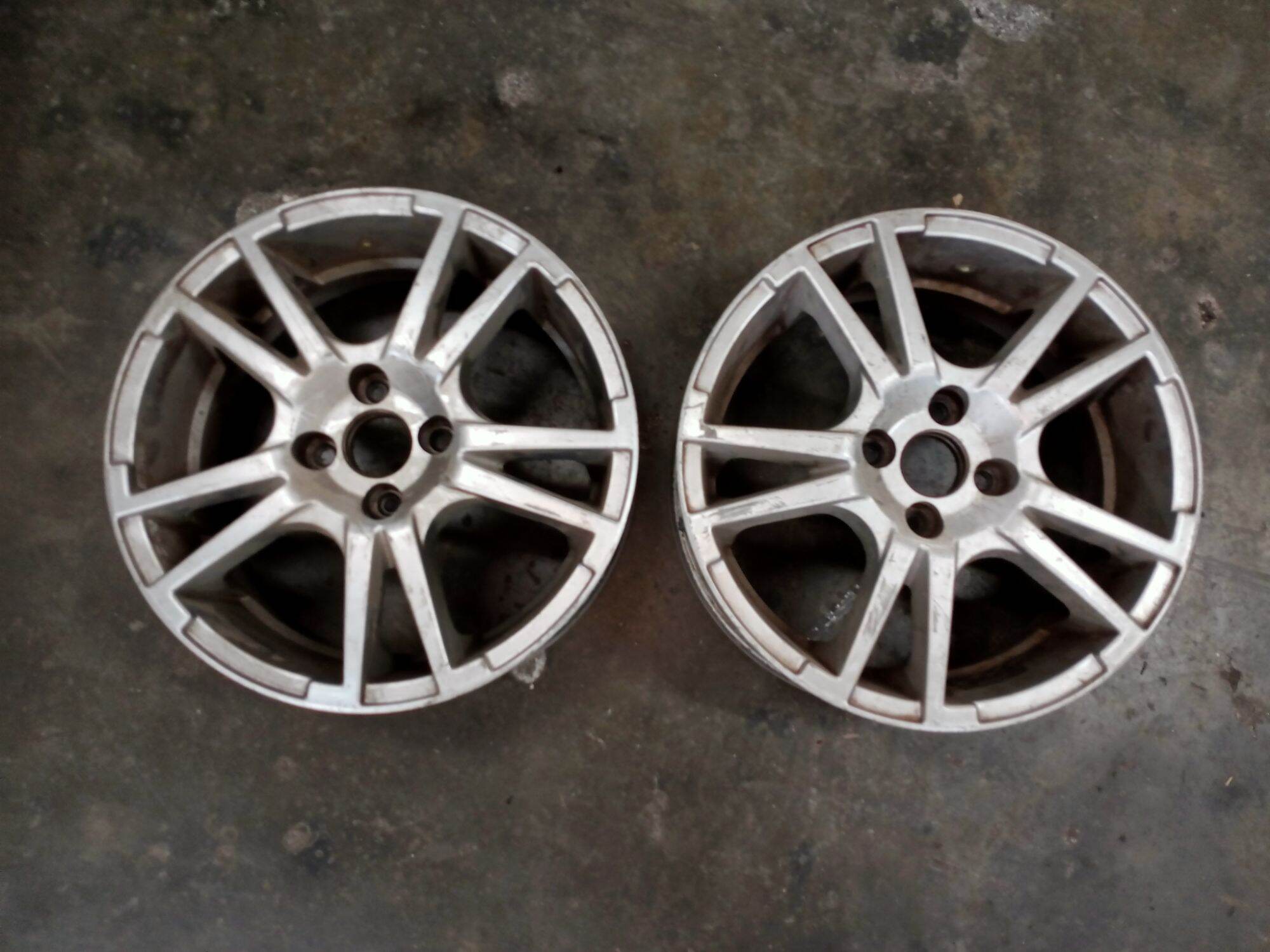 Used Proton Wira Sport rim 16x6.5J set(4pcs) original | Lazada