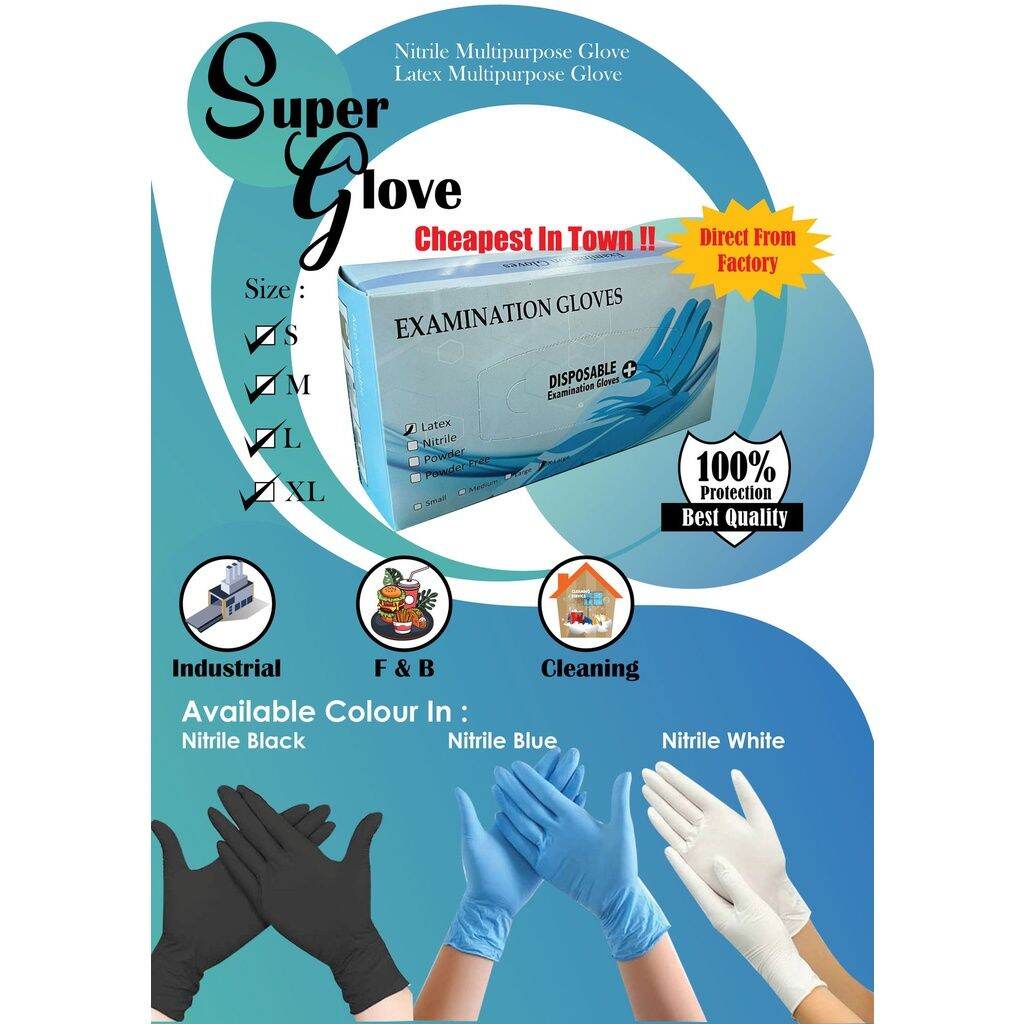 SUPER PPE GLOVE & PACKAGING PRODUCT Official Store in Malaysia, Online ...