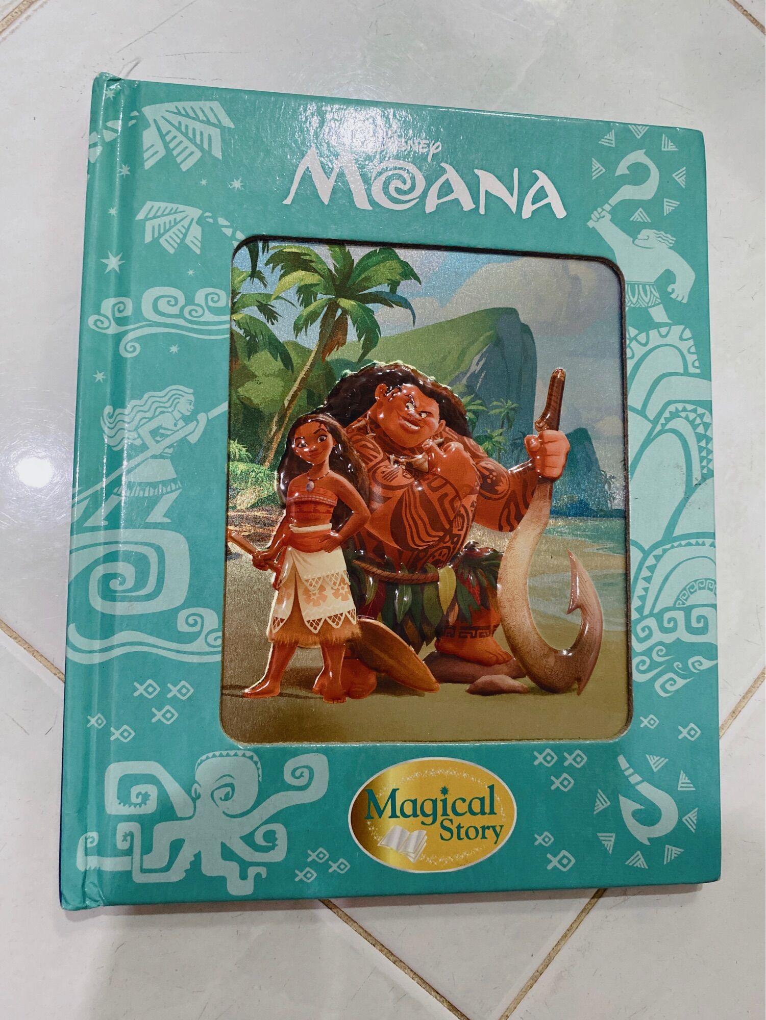 Preloved Disney Moana Magical Story Book Hardcover Book | Lazada