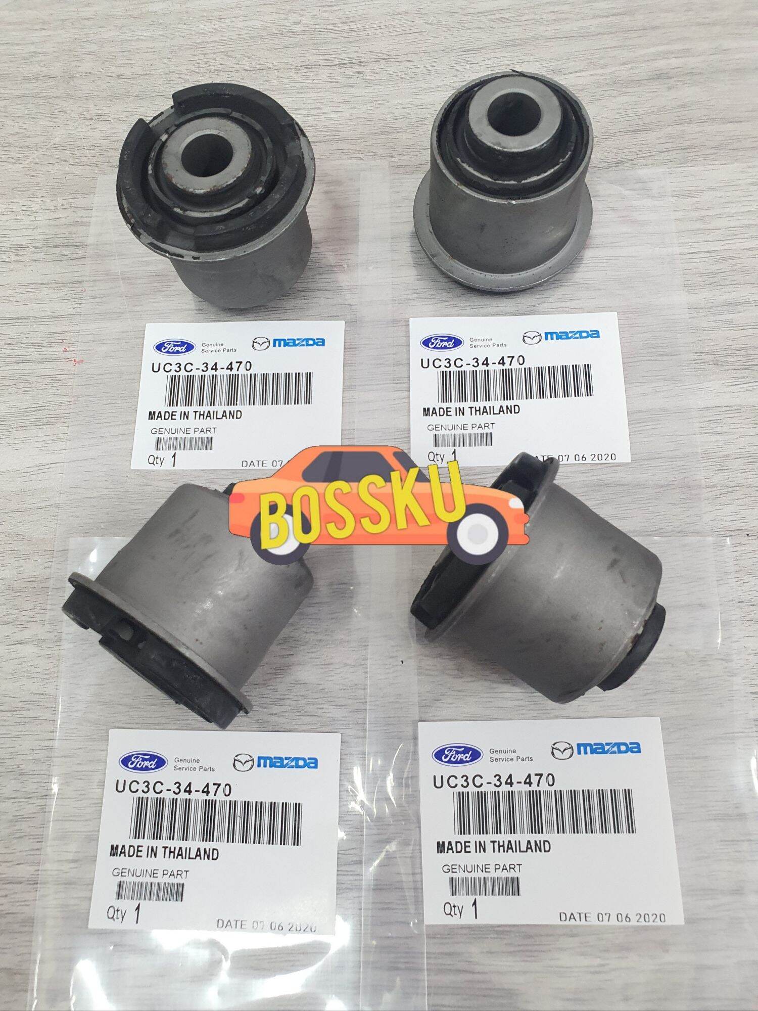 8 IN 1 SET - FRONT LOWER ARM BUSH/ FRONT UPPER ARM BUSH - FORD RANGER ...