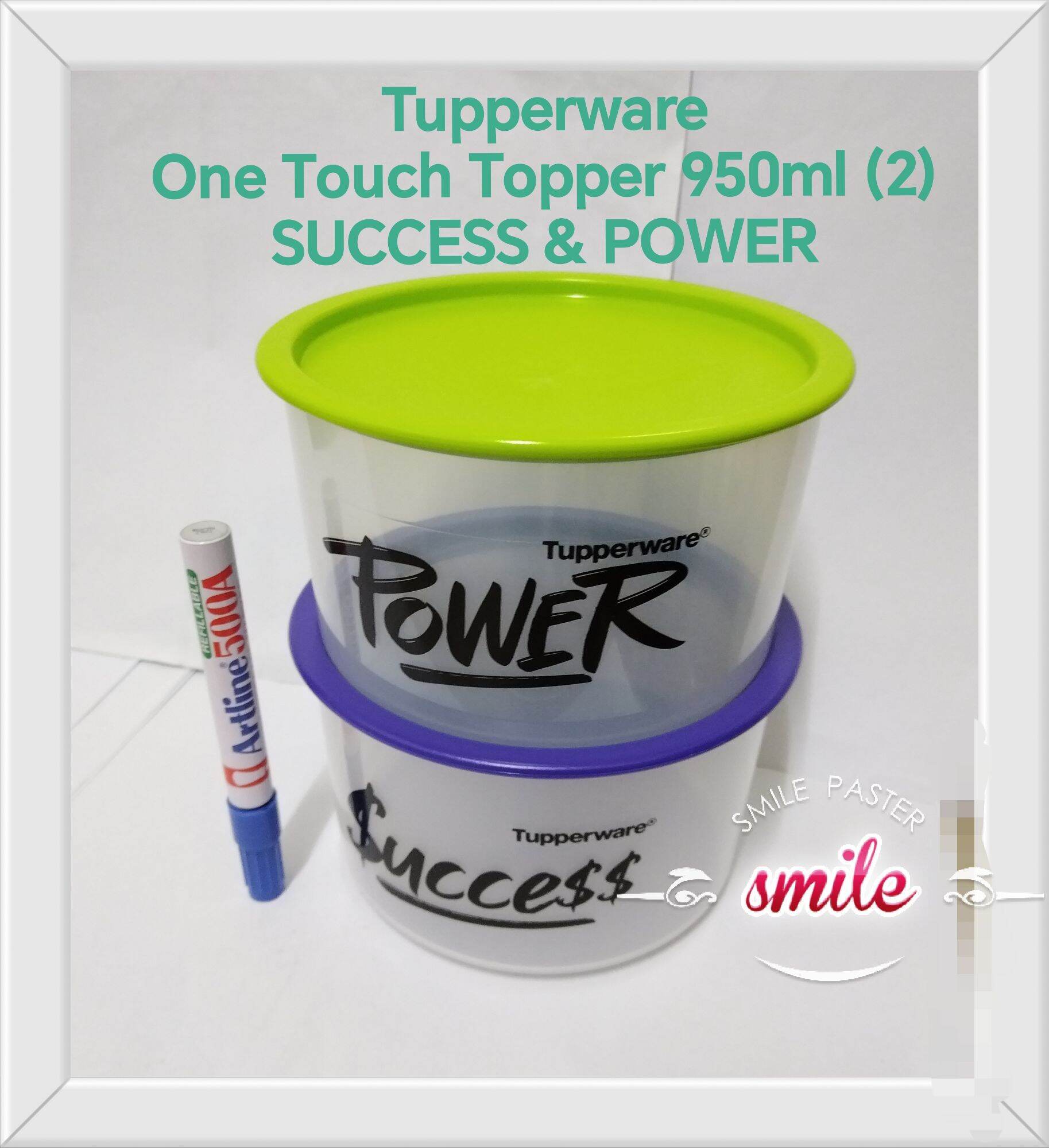 Tupperware OT Topper 950ml /Canister 2L | Lazada