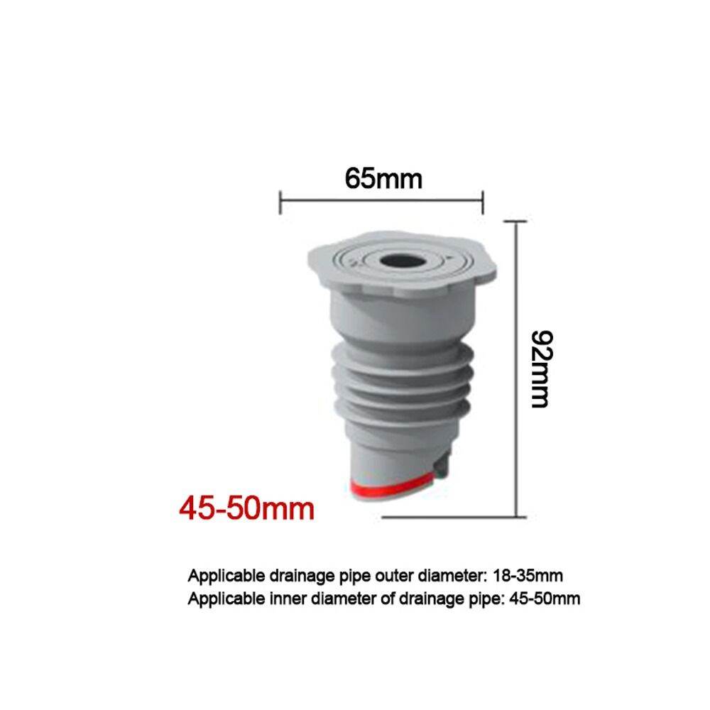 Creative Silicone Drains Sewer Pipe Sealing Ring Anti-odor Kitchen ...