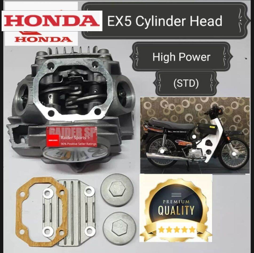 Honda EX5 Cylinder Head complete set standard | Lazada
