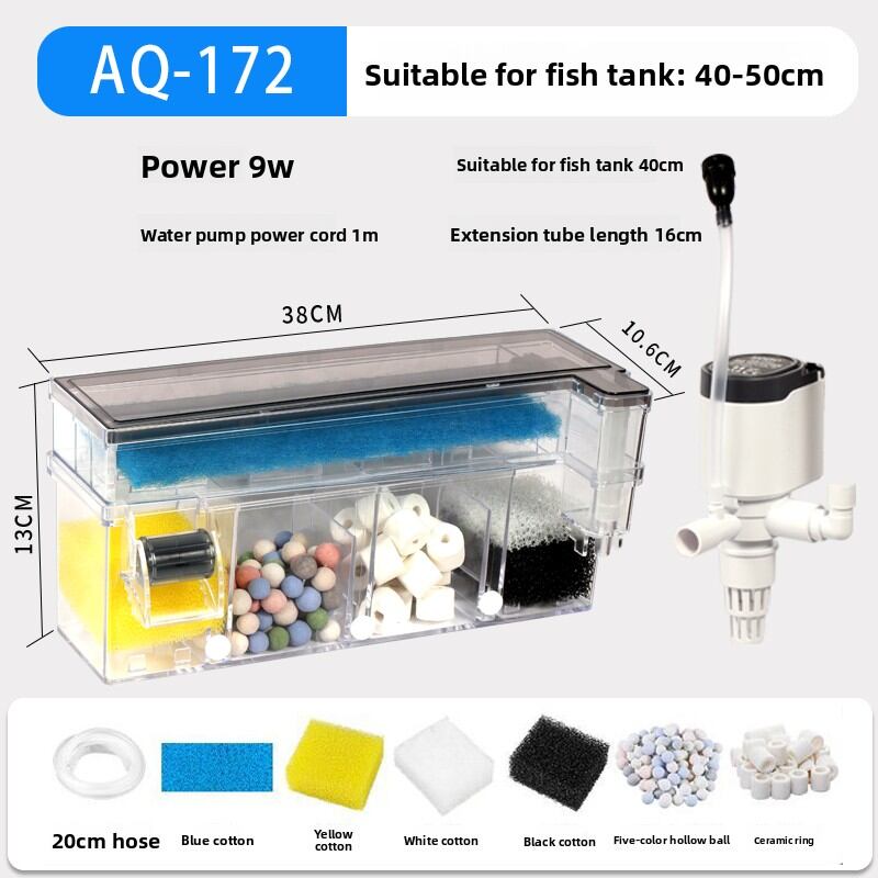 SOBO | Filter Wall-Mounted Circulation System with Aeration and Water ...
