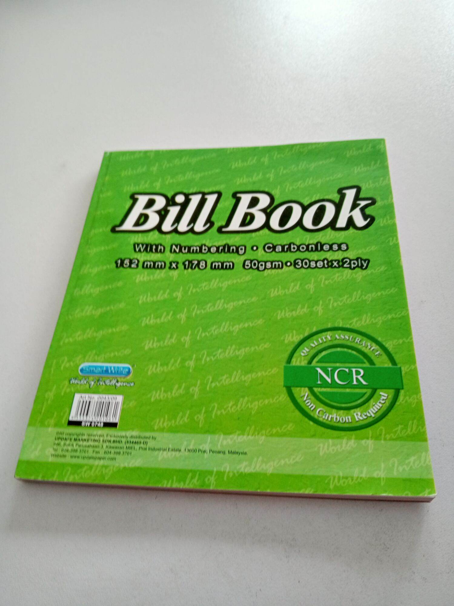 BILL BOOK 30 SET X 2 PLY | Lazada