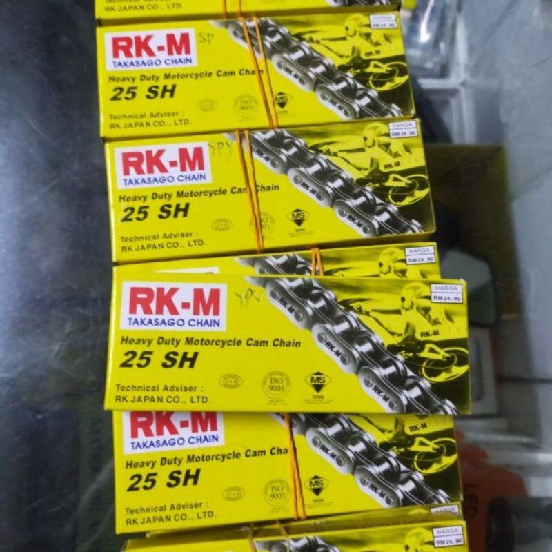 💯 Original RK-M RKM TAKASAGO CHAIN heavy duty Timing chain Honda Ex5 ...