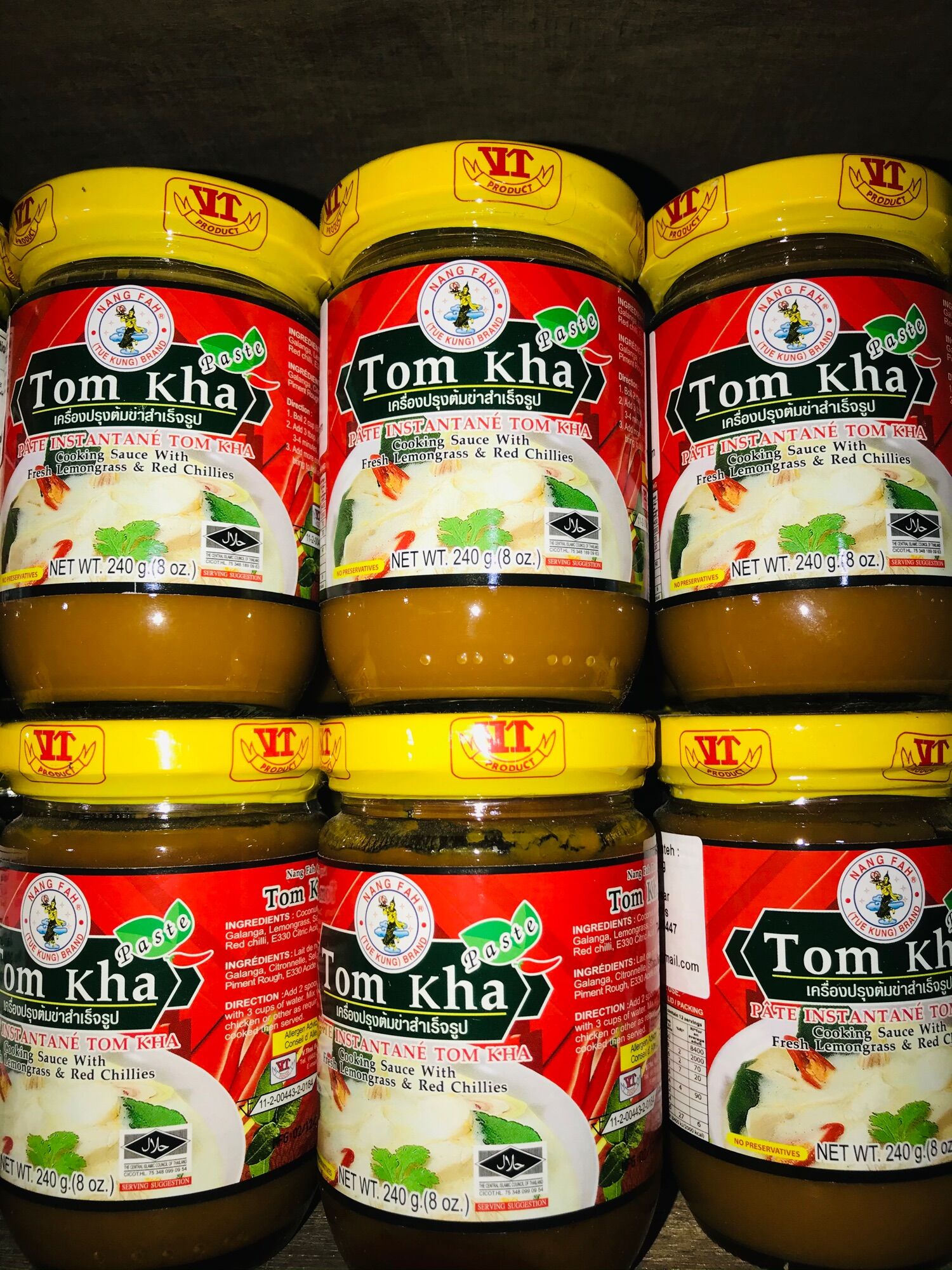 Pes tom yam putih thom kha thaii murah dan free bubble wrap | Lazada