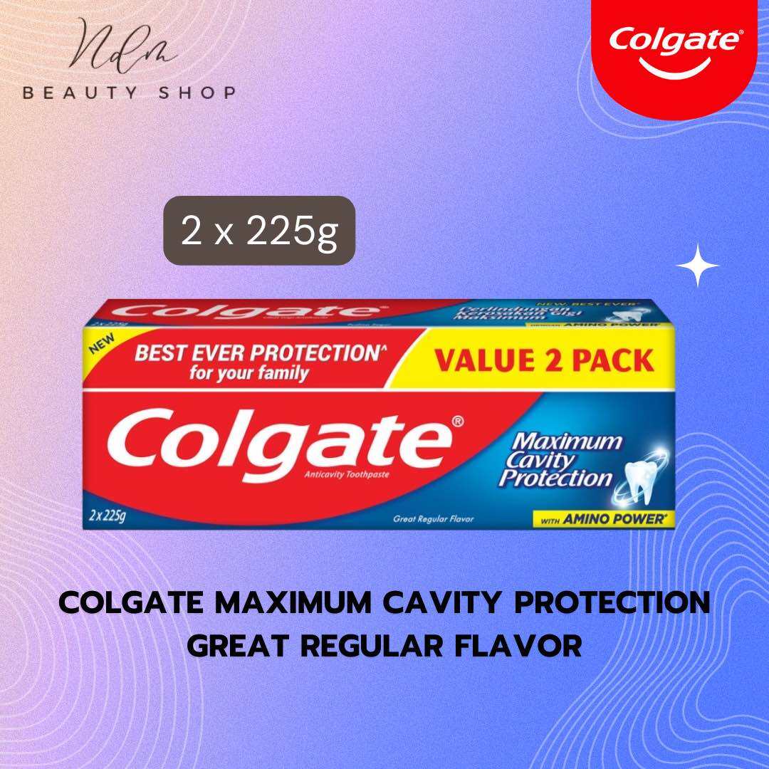 Colgate Max Cavity Protect Toothpaste (2 x 225g) | Lazada