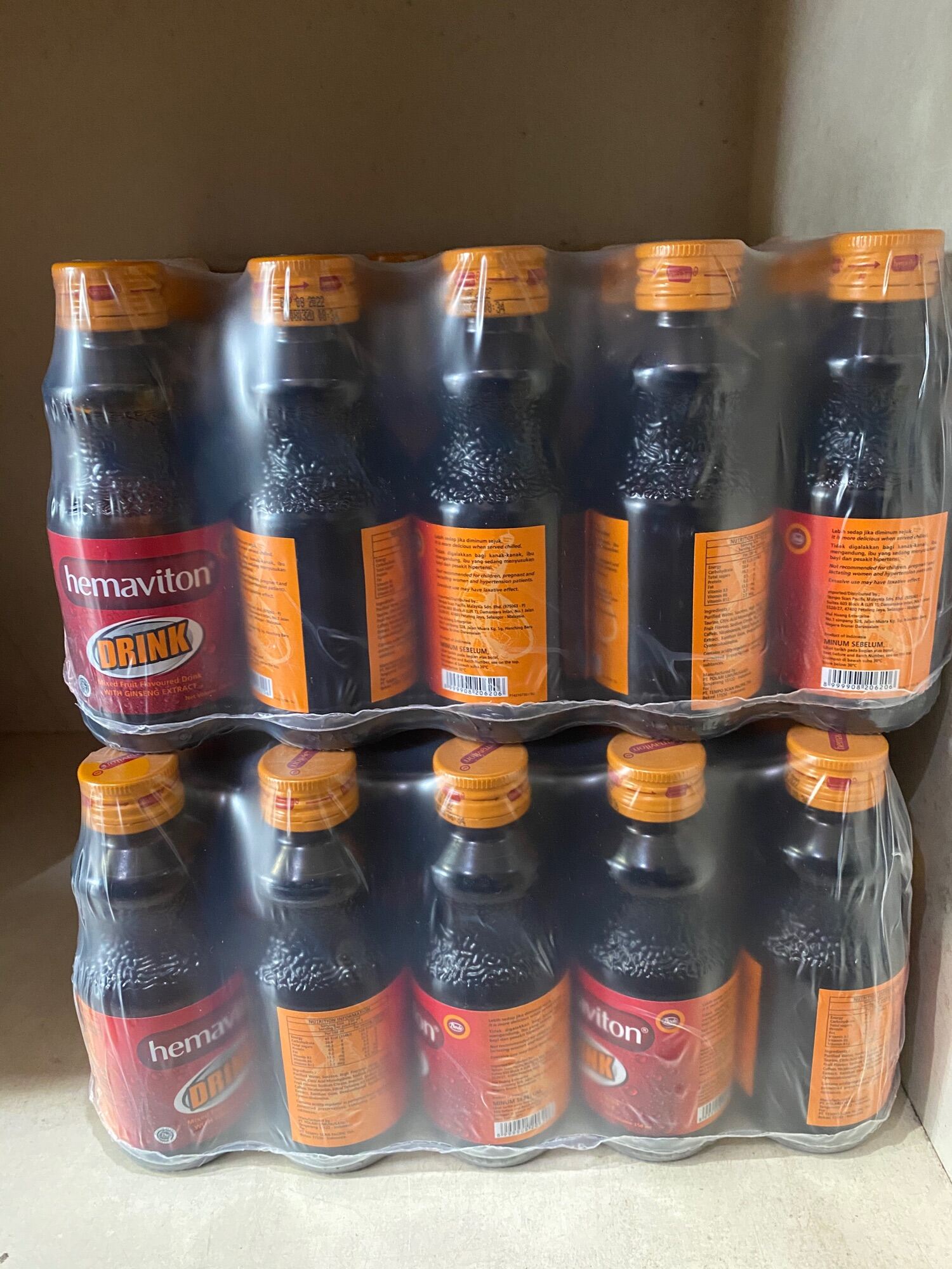 HEMAVITON DRINK (10 botol) | Lazada