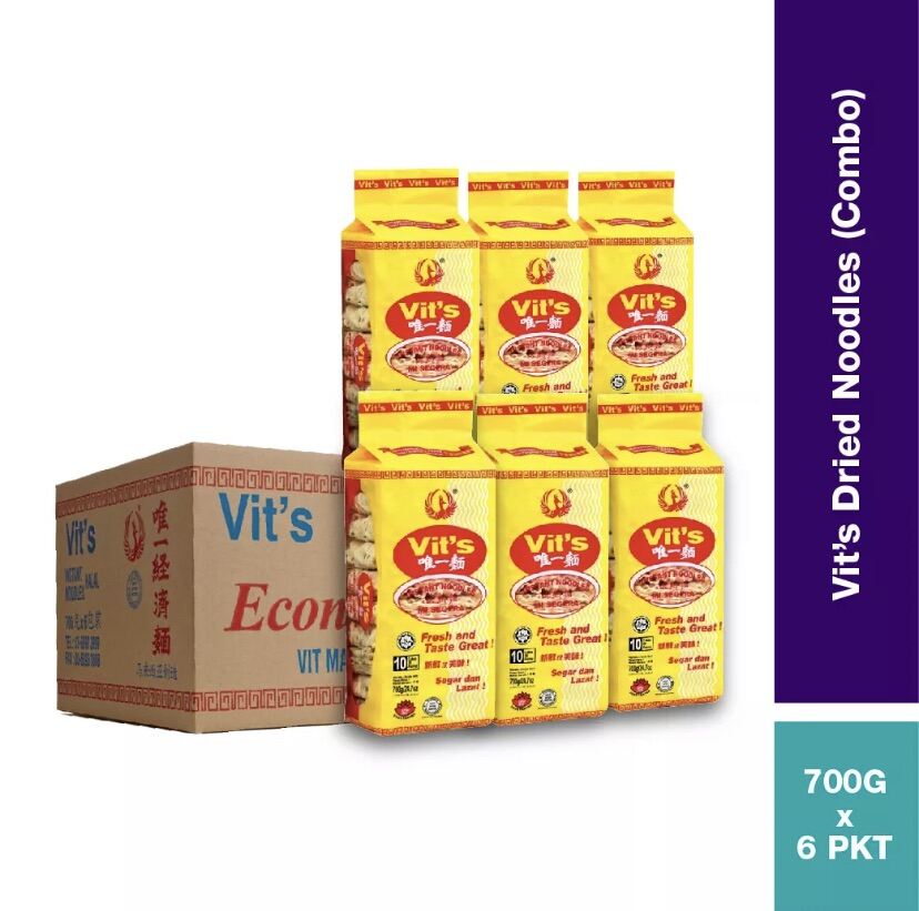 Vits Instant Noodles 700g X 6 Pack - Vit's Maggi Mi | Lazada