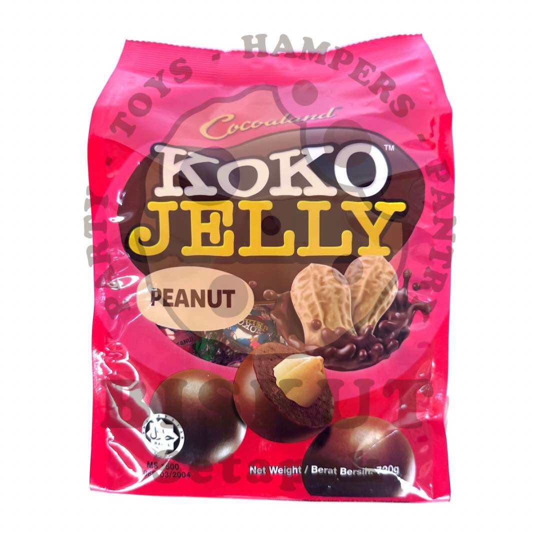 COCOALAND KOKO JELLY 720G PEANUT / RAISIN COKLAT / KISMIS GULA GULA | Lazada