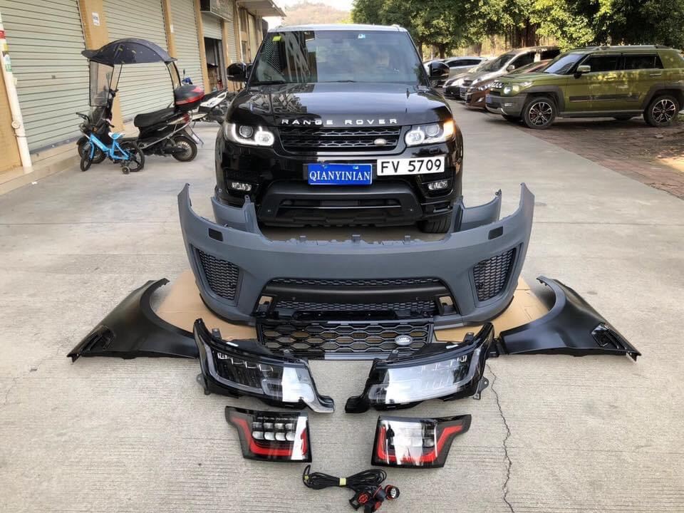 Range Rover sport 2013-2017 Convert facelift 2018 SVR Bodykit body kit ...