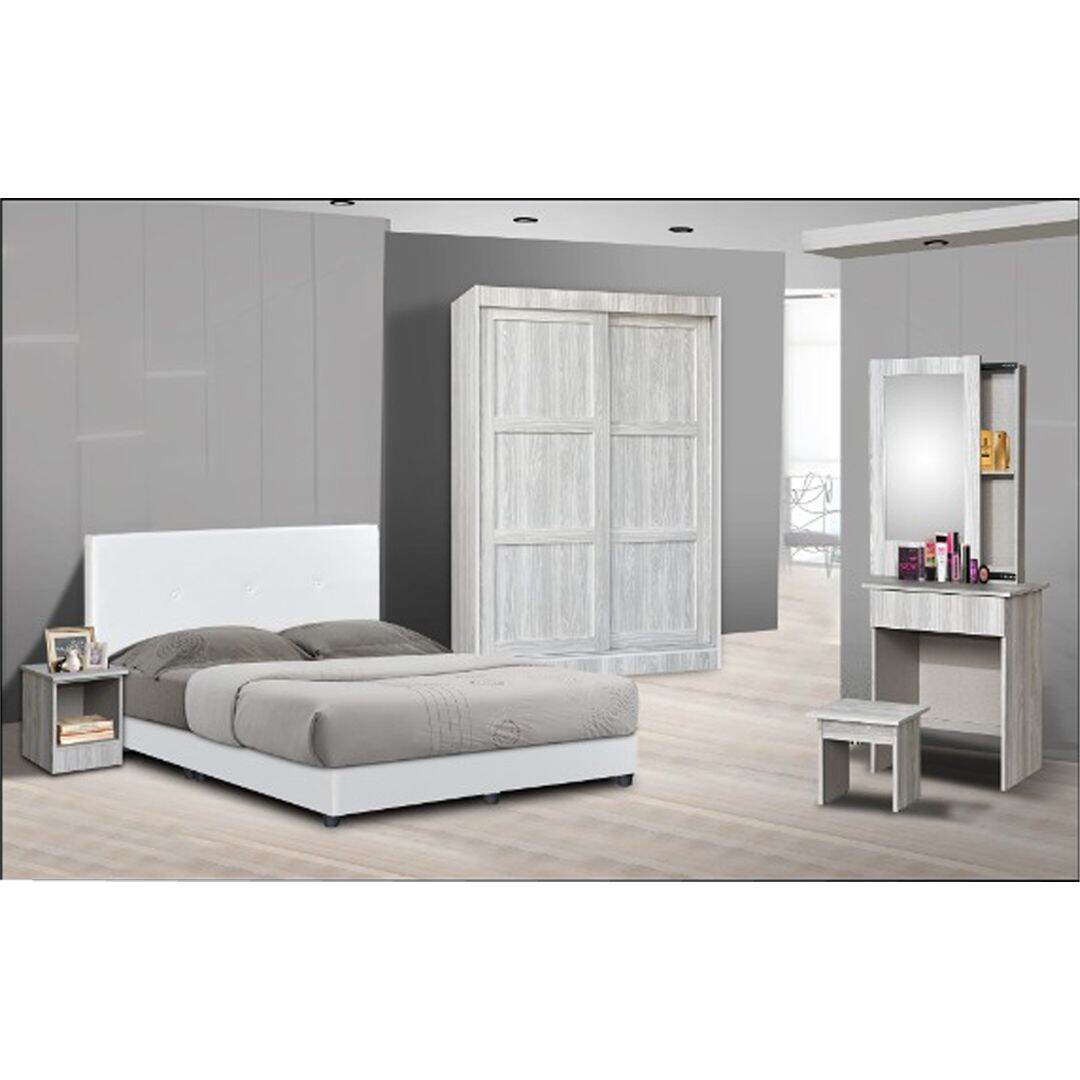[INSTALLATION] (KL & SELANGOR AREA ONLY)4x6 QUEEN SIZE BEDROOM SET/SET ...