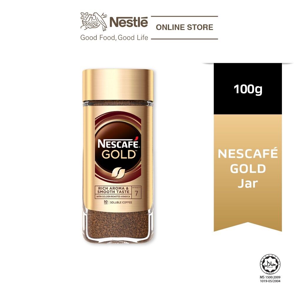 Nescafe Gold Jar / Refill 50g 100g 200g / Decaf / Dark Latte | Lazada