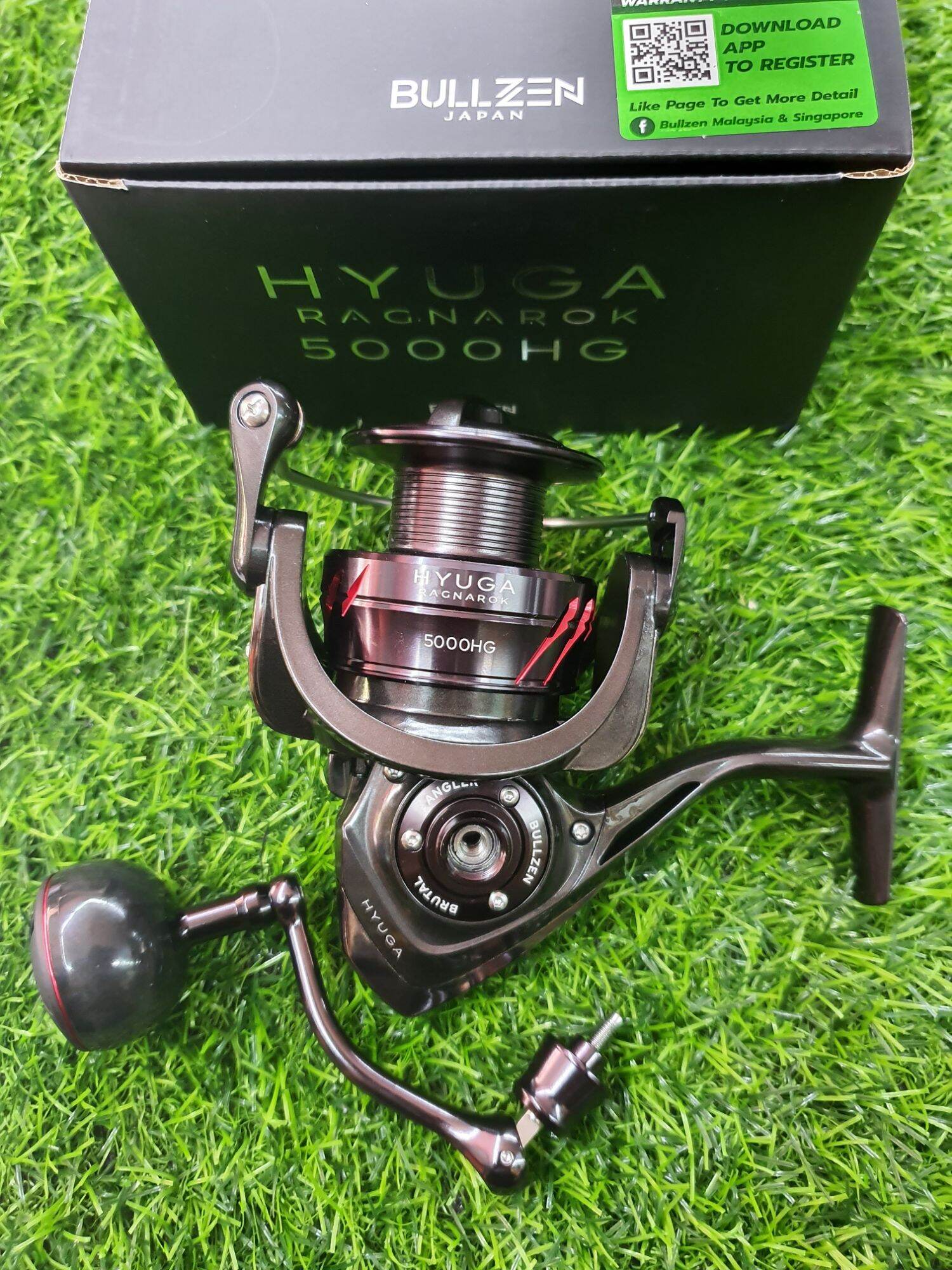 BULLZEN HYUGA RAGNAROK SW SPINNING REEL | Lazada
