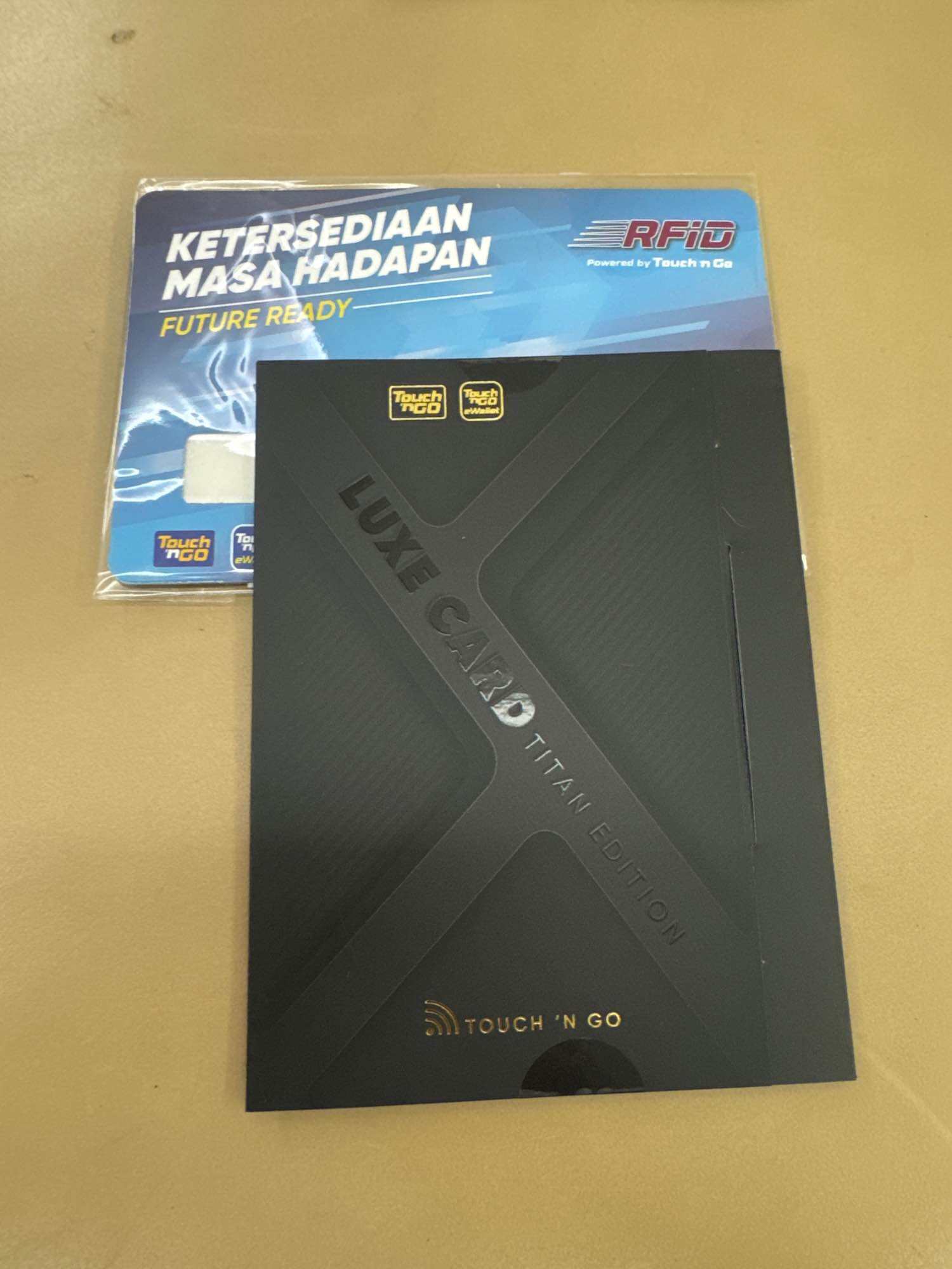 TnG Black Card Luxe Titan Limited Edition NFC Touch n Go | Lazada