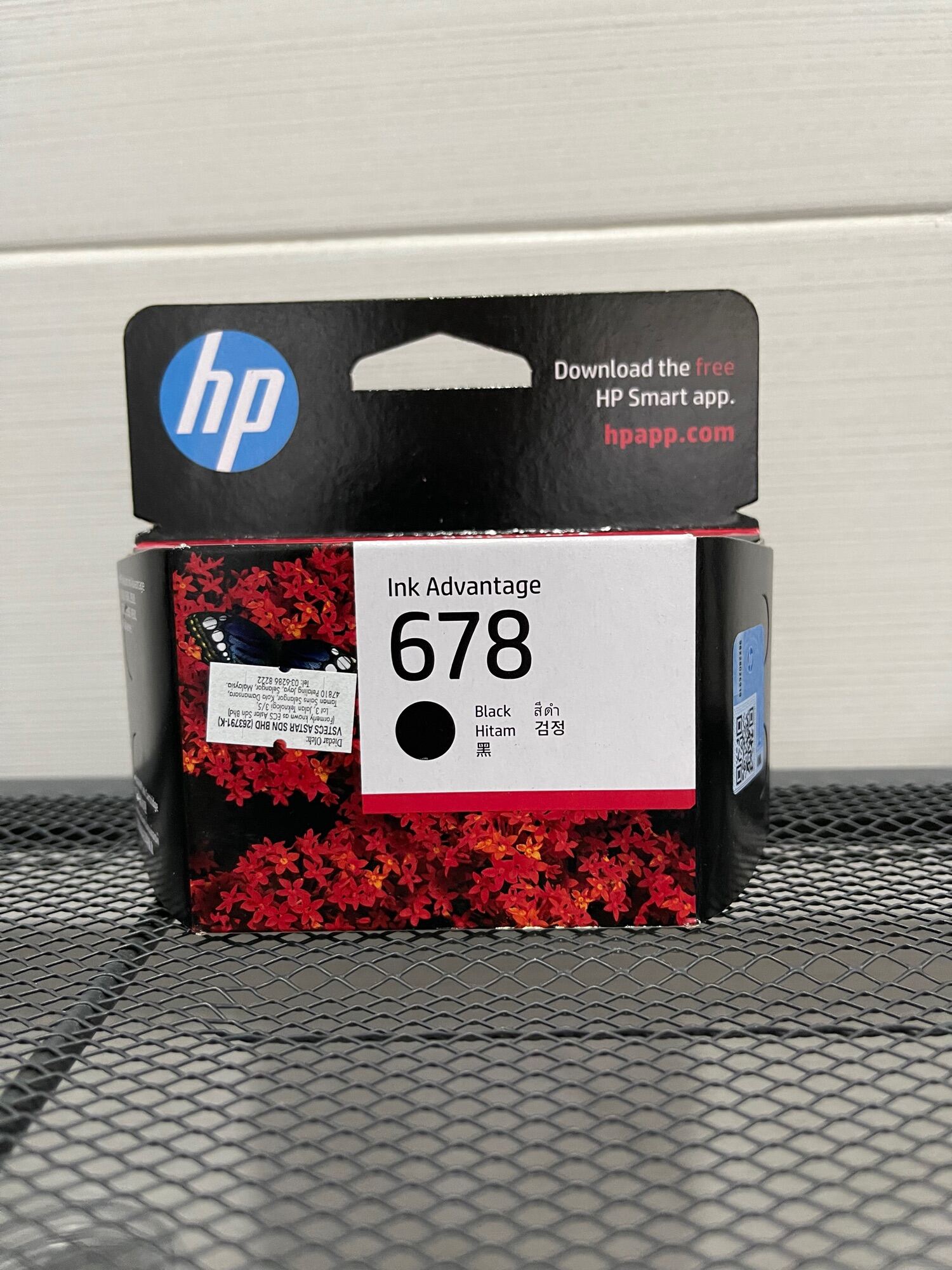 HP678 Original Ink Catridge Black / Tri-Colour | Lazada