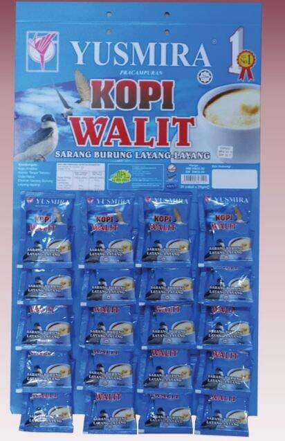 KOPI walit produk Yusmira keluaran bumiputera , rumusan khas sarang ...