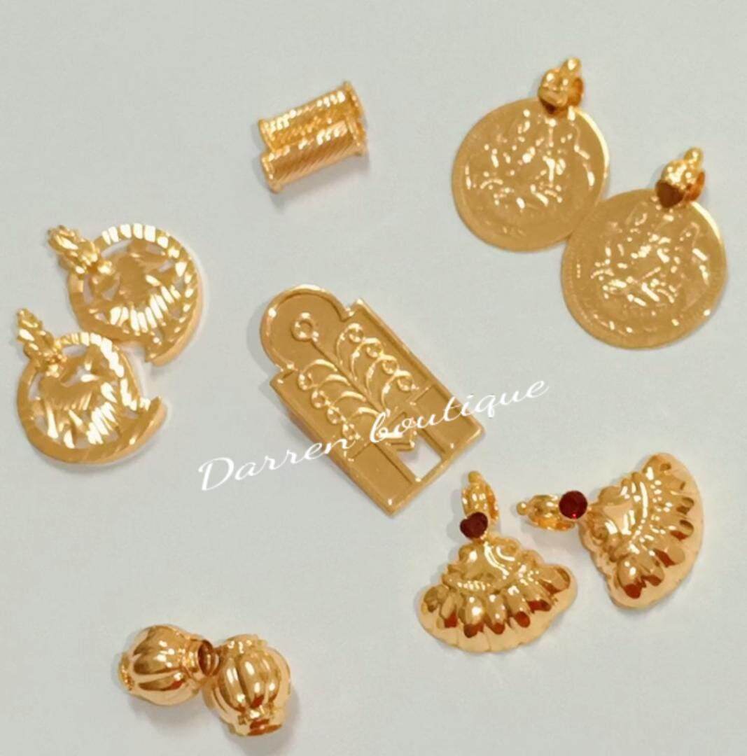 Thennai Maram Thali Set Gold Plated Not 916 | Lazada