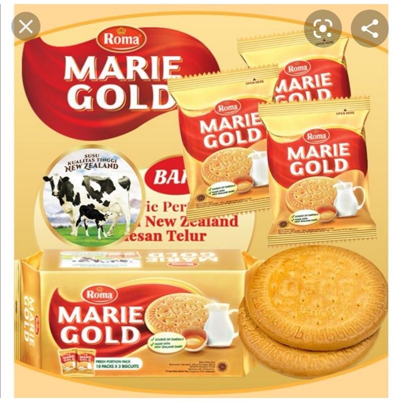 Roma Marie Gold Biscuit 【240g】 | Lazada