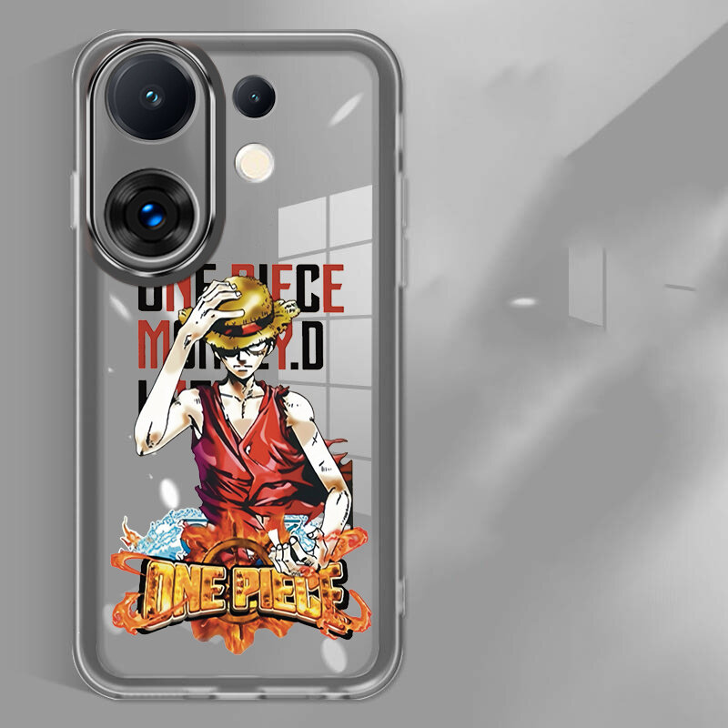 VIVO V60 5G vivo v60 VivoV60 5G One Piece Luffy Case Crystal Clear ...