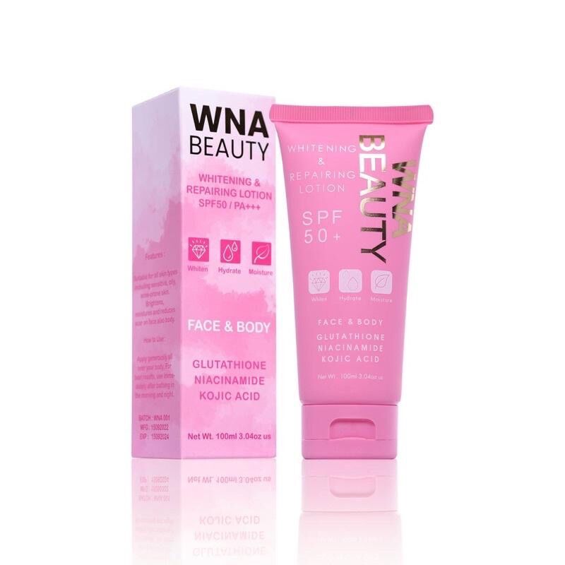 WNA BEAUTY WHITENING & REPAIRING LOTION SPF 50 ORIGINAL | Lazada