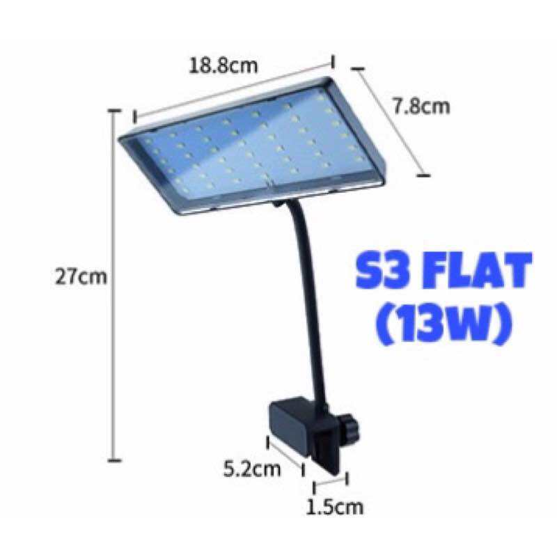 Neo Helios Aquarium Led S3 Plus Flat RGB LED 8W 13W 尼奥 鱼缸灯 水草灯 | Lazada