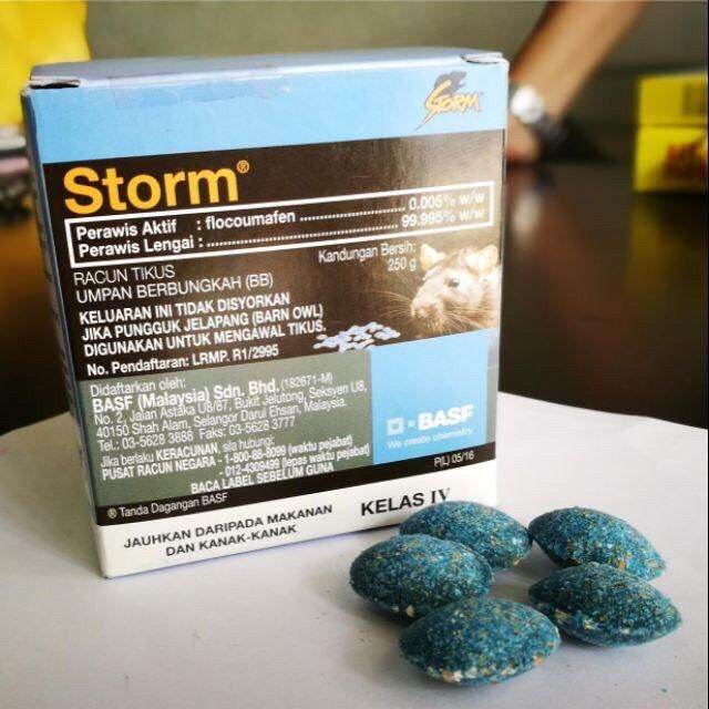 🔥🔥BIG SALES🔥🔥[100% Original] [250G] Of Storm Rat Bait Killer ** REPACK ...