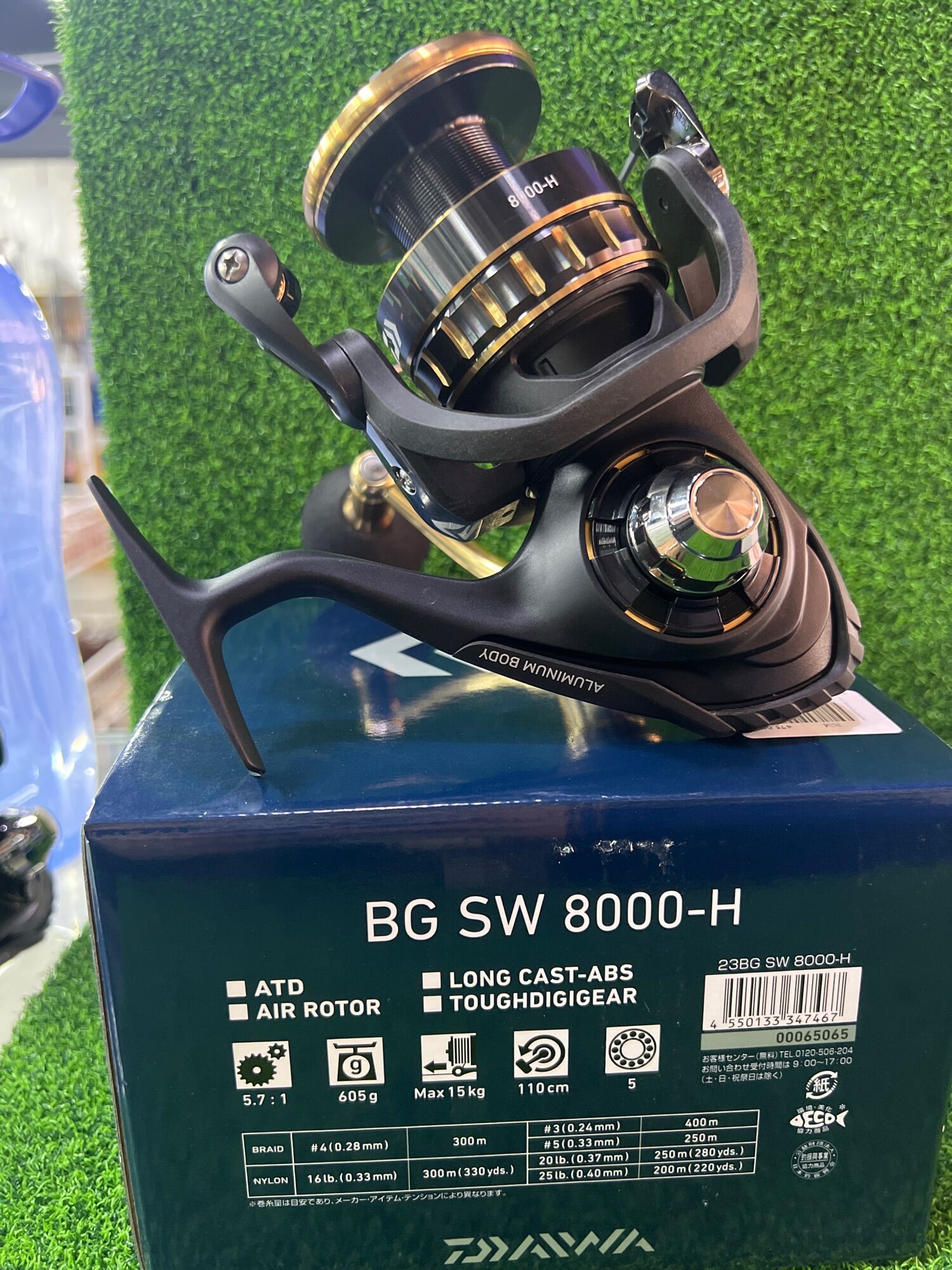 23’ Daiwa BG SW Series Spinning Reel | Lazada