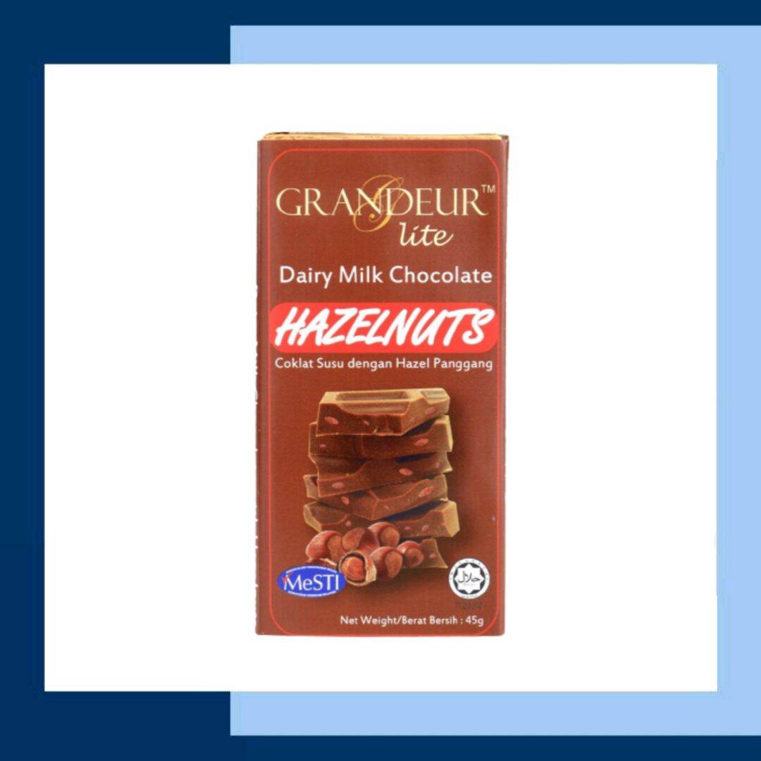 [45GM] GRANDEUR CHOCOLATE BAR | COKLAT BAR BORONG | Lazada