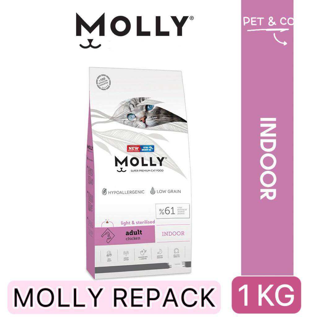 MOLLY CAT DRY FOOD - 1KG REPACK | Lazada