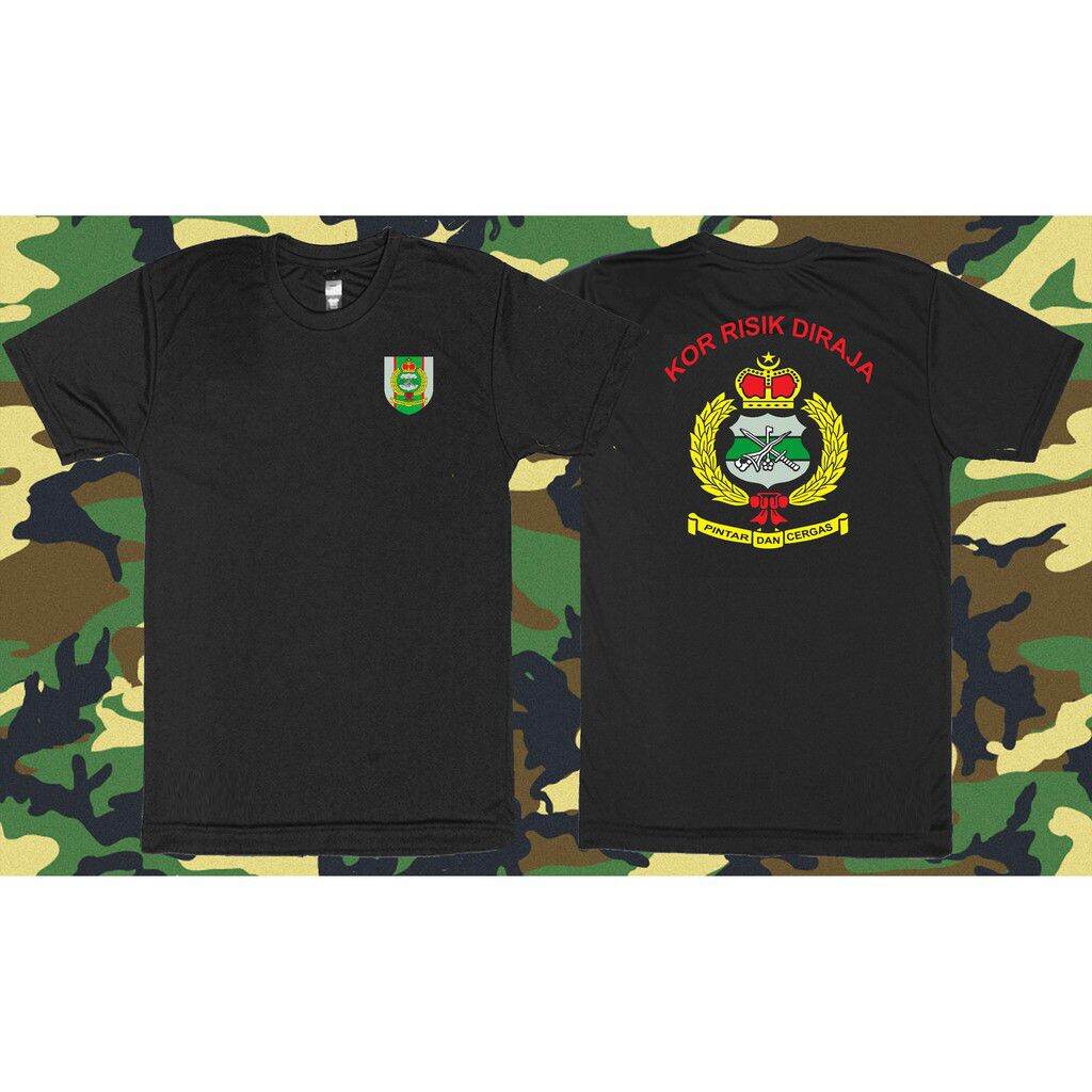 KOR RISIK DIRAJA (KRD) T-SHIRT BLACK DESIGN | Lazada