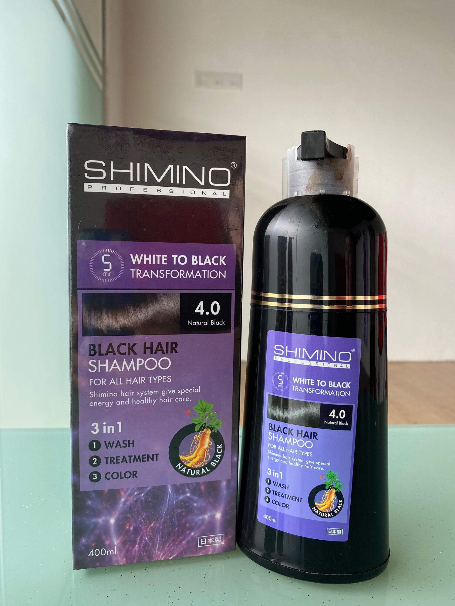 SHIMINO hair colour shampoo black colour shampoo brown colour shampoo ...