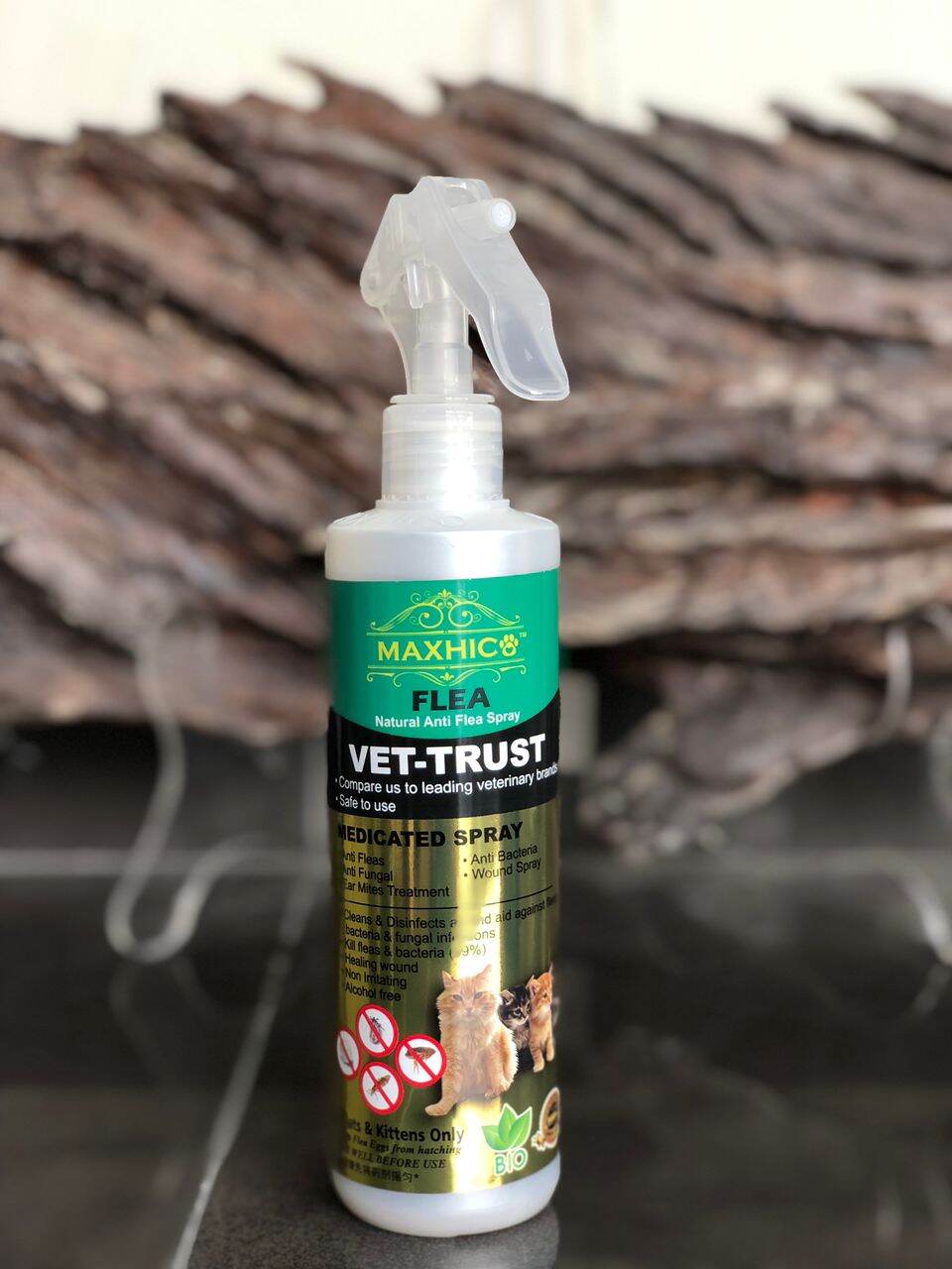 Maxhico Flea Vet-Trust Medicated Spray 280ml | Lazada