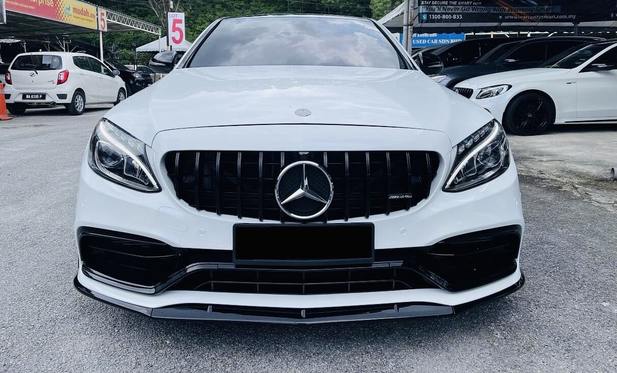 Mercedes Benz w205 facelift style C63s C63 amg bodykit body kit front ...